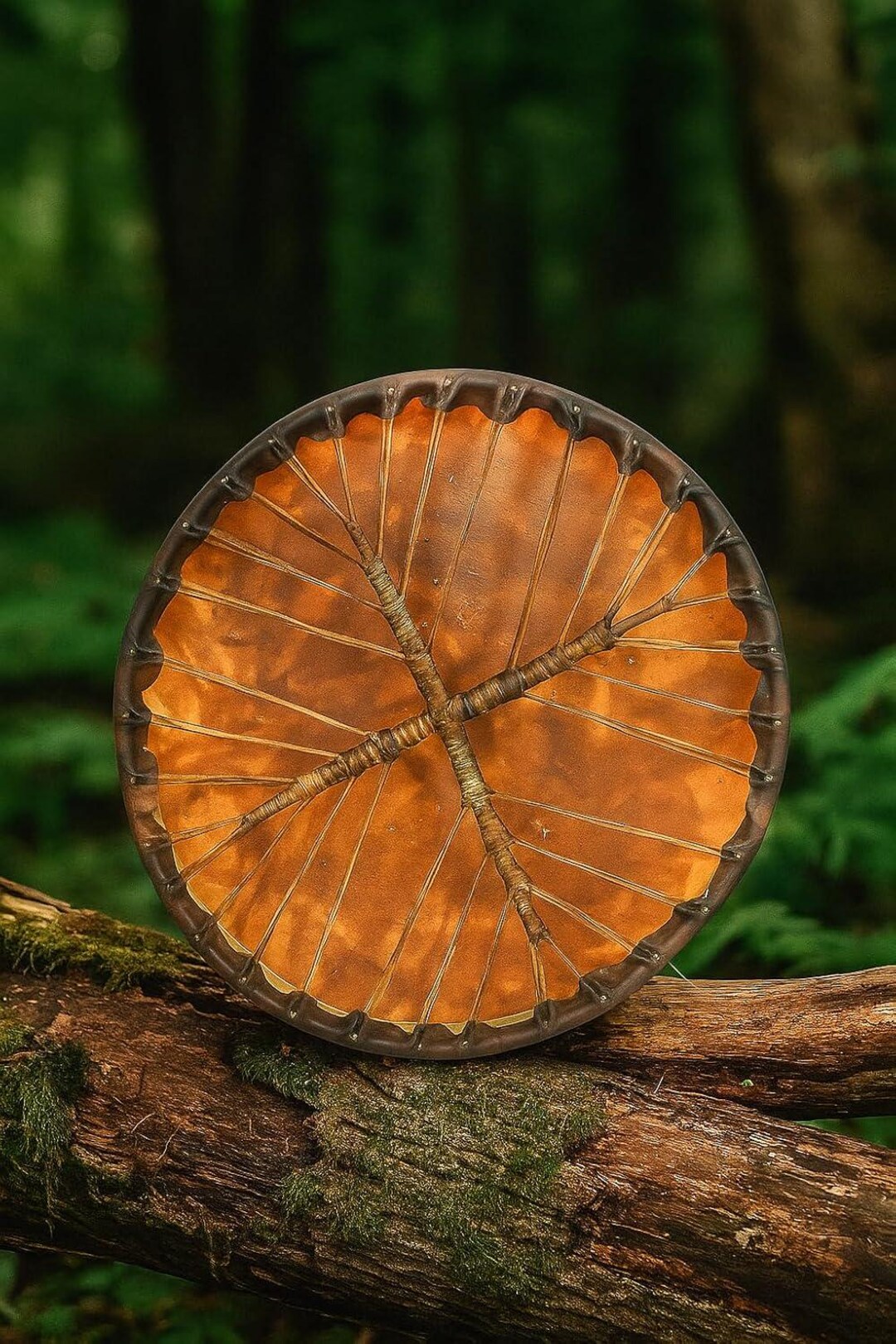 Native American Style Shamanic Drum, Handcraft Elk Rawhide - Etsy