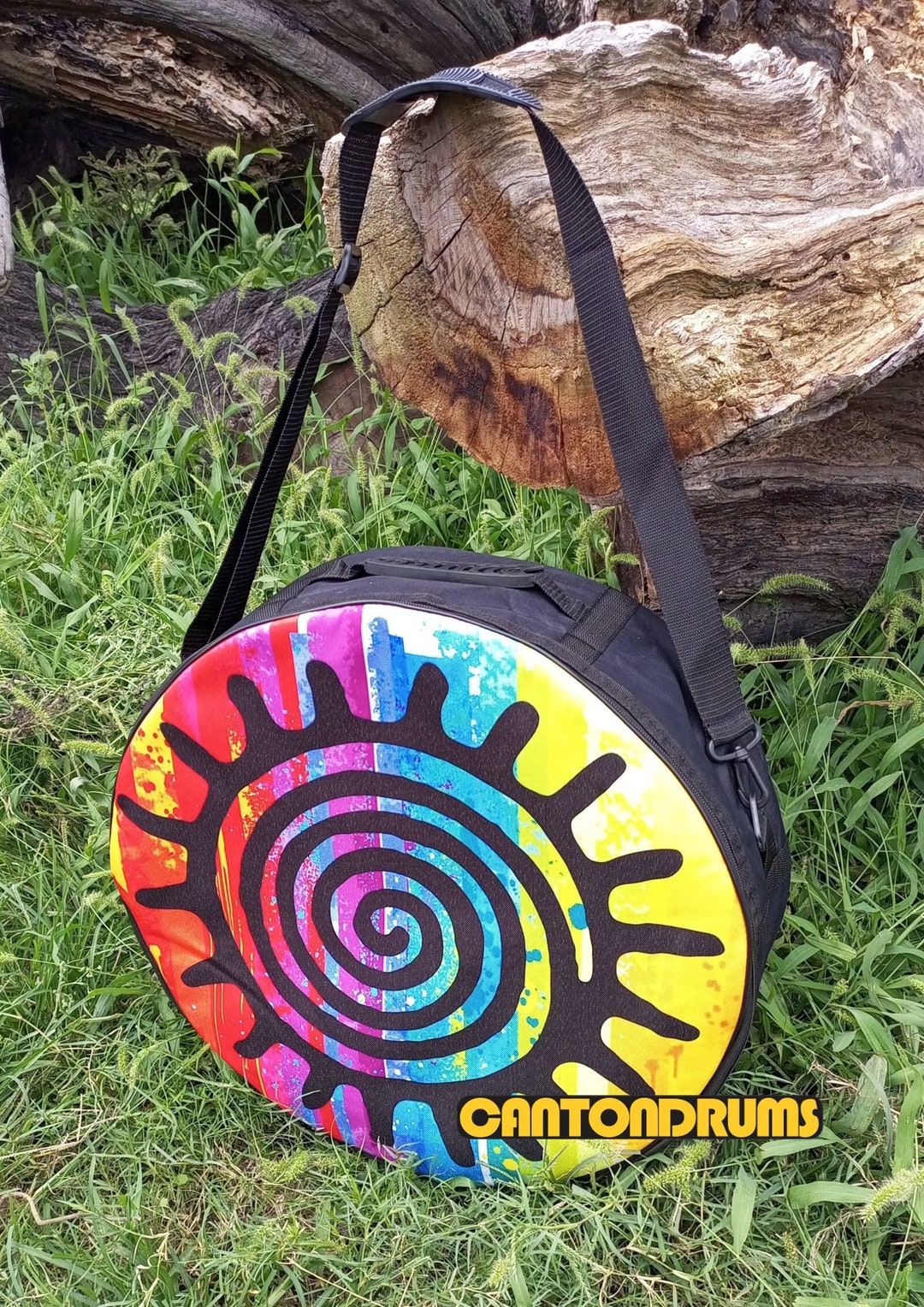 Shamanic Drums Bag, Bodhran Drum Bag, Handmade Frame Drum Bag Native ...