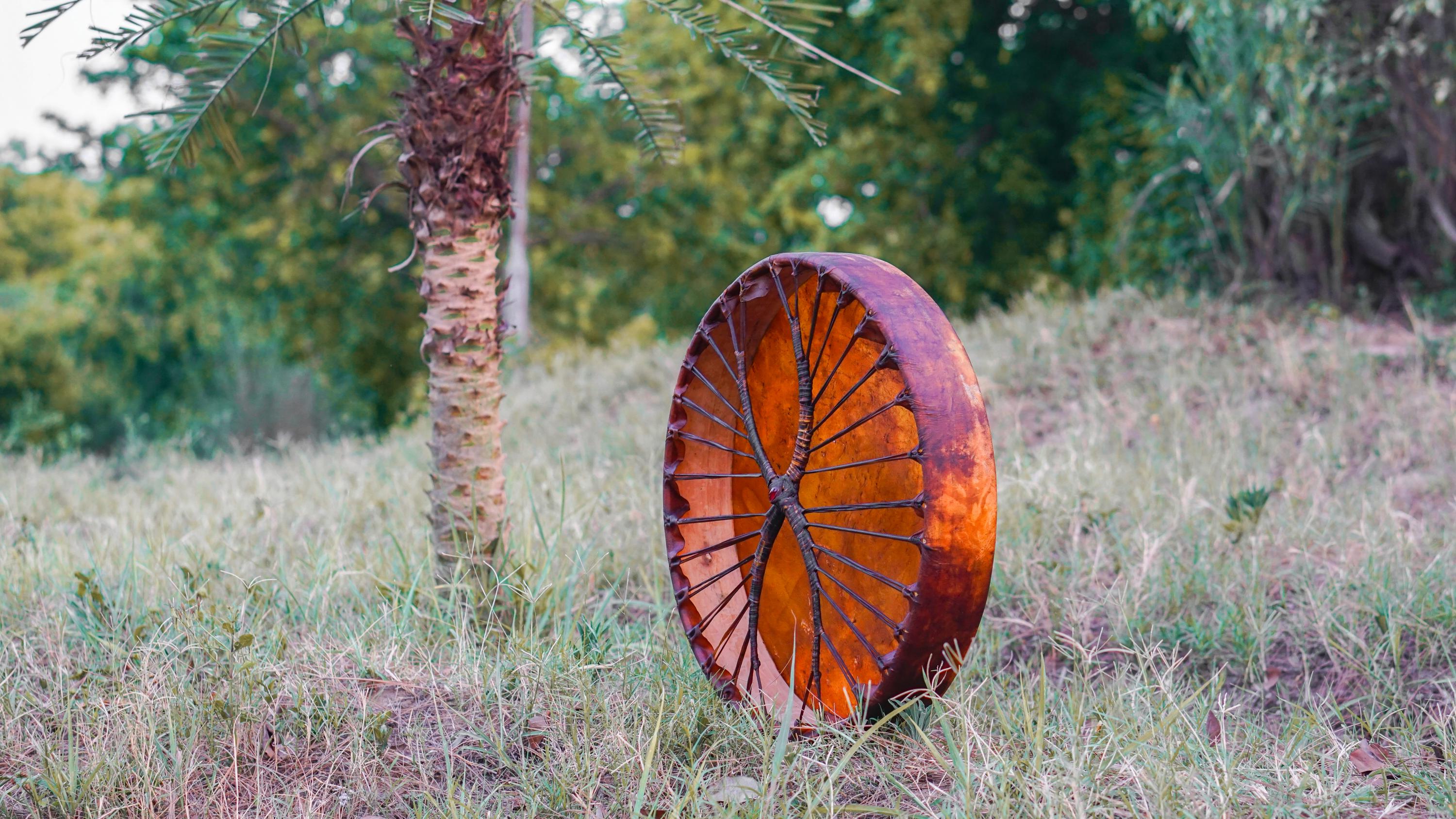 Native American Style Shamanic Drum, Handcraft Elk Rawhide - Etsy