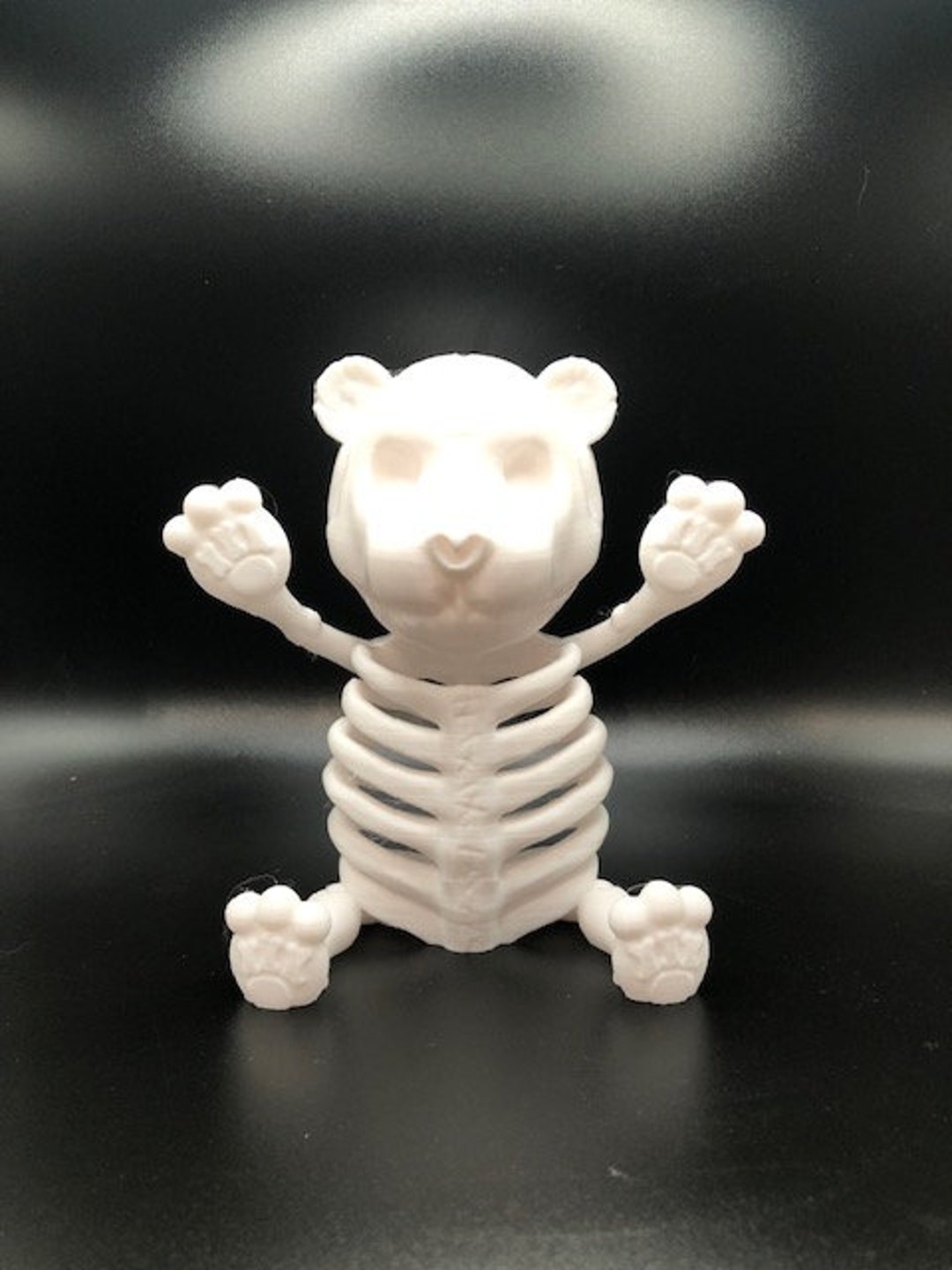 3D Printed Teddy Bear Skeleton for Halloween FREE SHIPPING - Etsy