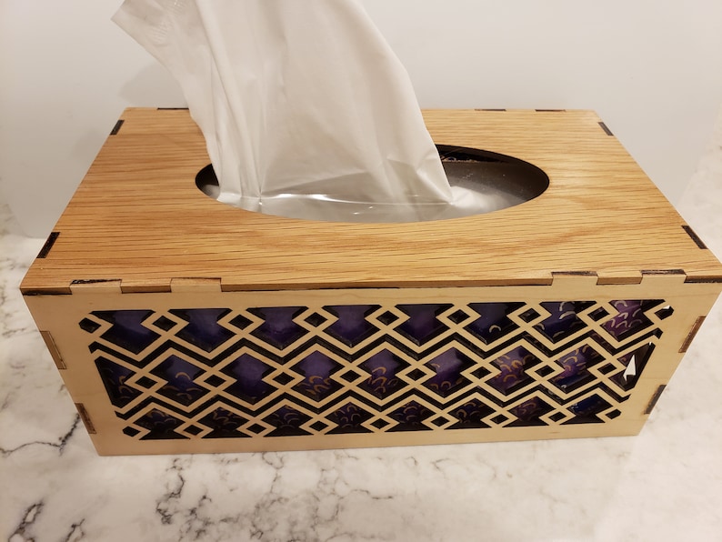 Wooden Tissue Box Cover Rectangular - Etsy
