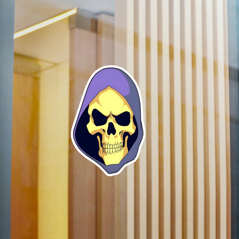 MOTU Skeletor Vinyl Sticker, Vinyl Decal, Aesthetic Stickers, Trendy ...