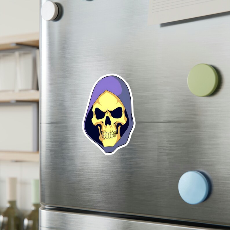 MOTU Skeletor Vinyl Sticker, Vinyl Decal, Aesthetic Stickers, Trendy ...