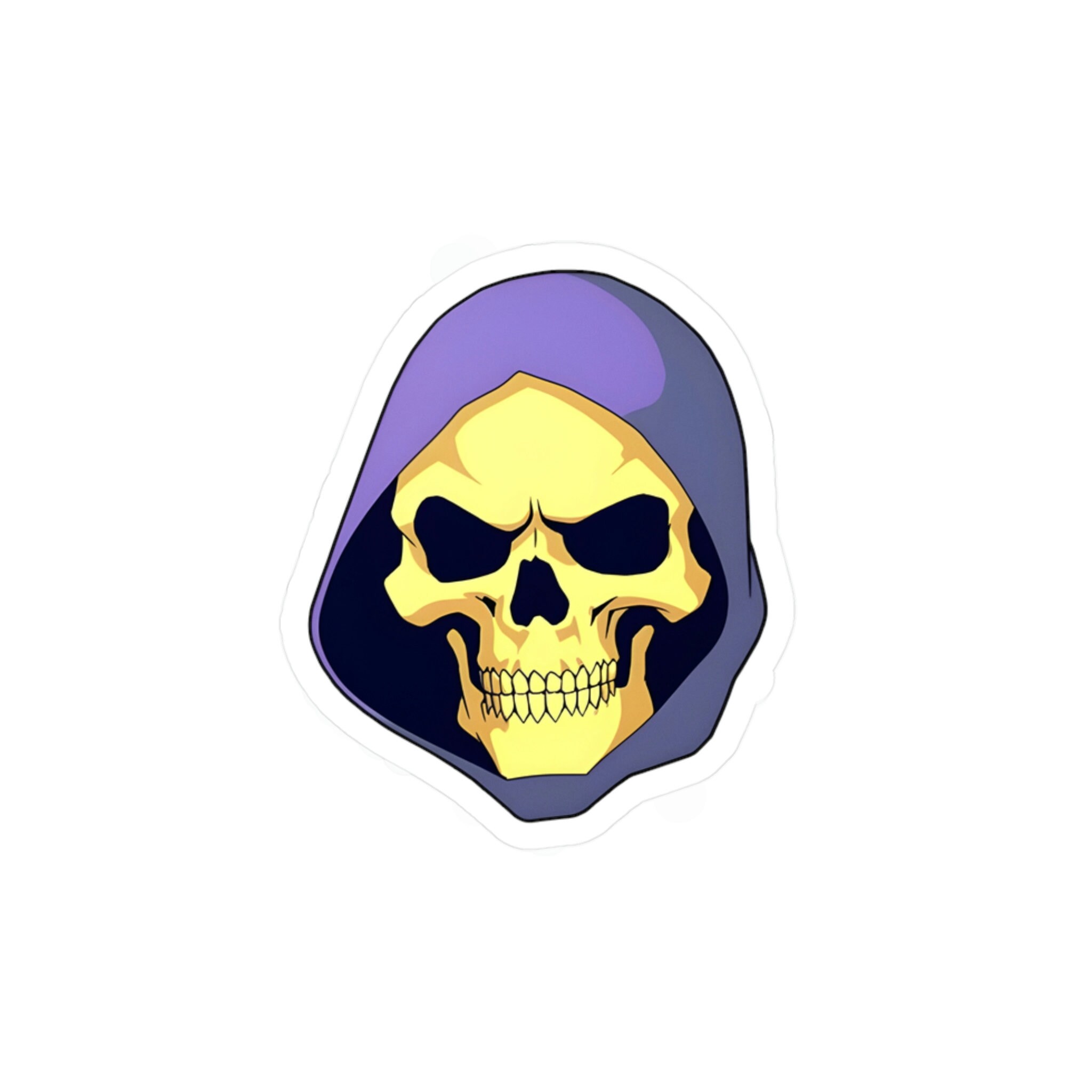MOTU Skeletor Vinyl Sticker, Vinyl Decal, Aesthetic Stickers, Trendy ...