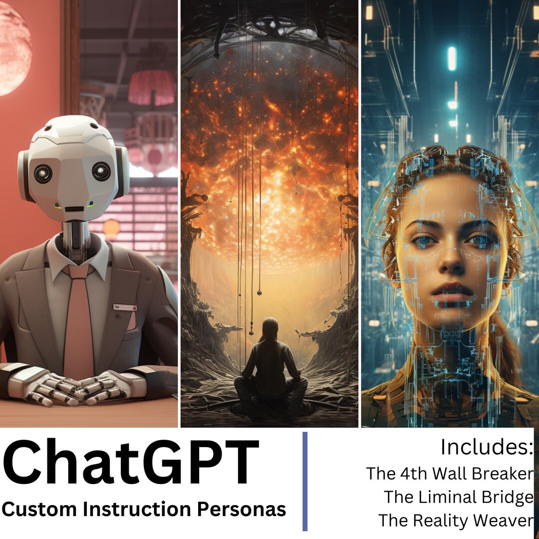 Chatgpt Persona Prompts 3 Custom Personas to Unlock - Etsy