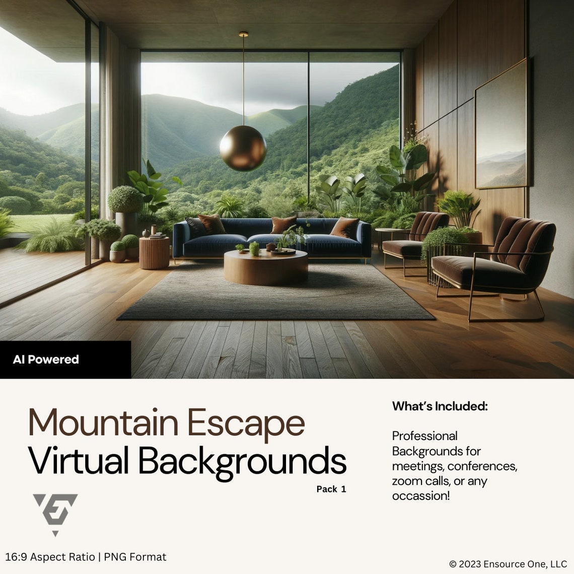 Mountain Escape Virtual Backgrounds Vol. 1 5 Zoom Virtual Backgrounds ...