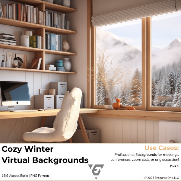 Teams Background Winter - Etsy