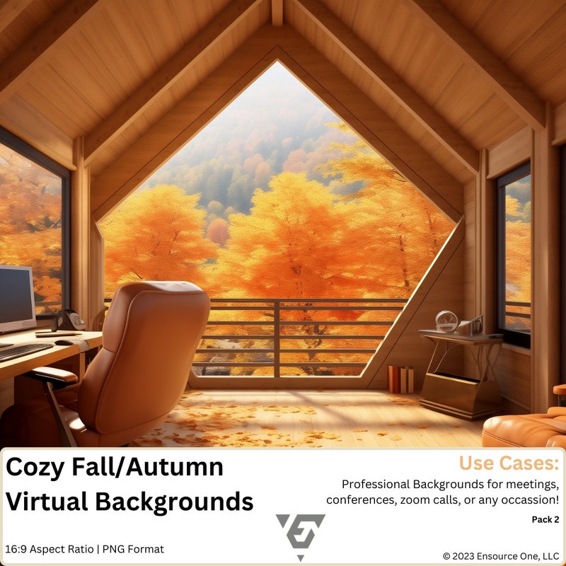 Teams Background Fall - Etsy