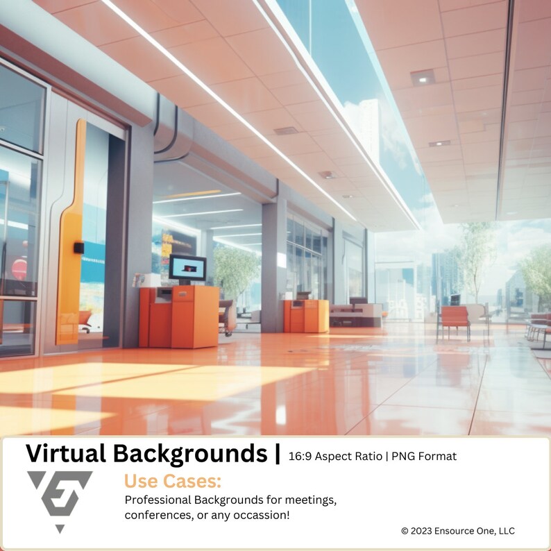 Vibrant Office Virtual Backgrounds | 4 Zoom Virtual Backgrounds ...