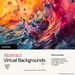 Abstract Virtual Background Scenes Vol. 1 4 Zoom Virtual Backgrounds ...