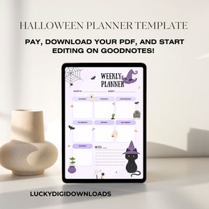 Digital Planner Goodnotes Template Digital Download Planner Page for ...