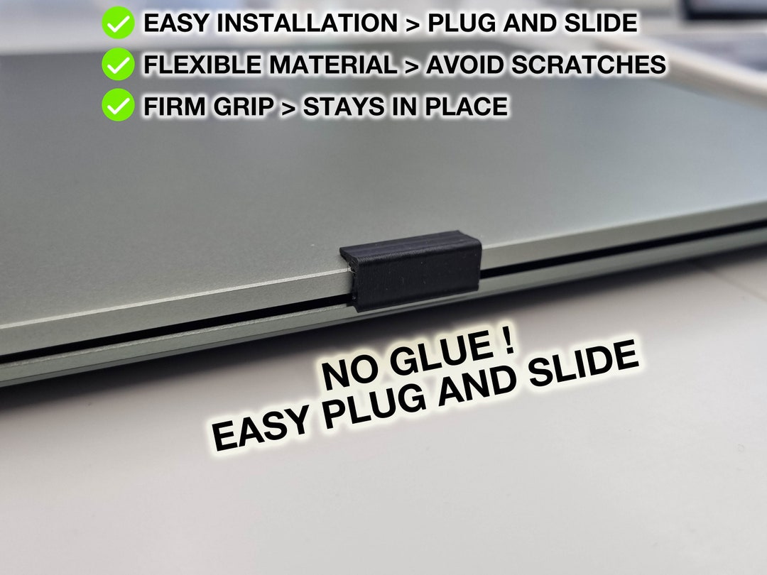 Microsoft Surface Laptop Go 2 & Go 3 12,45'' Camera Cover: No Glue ...