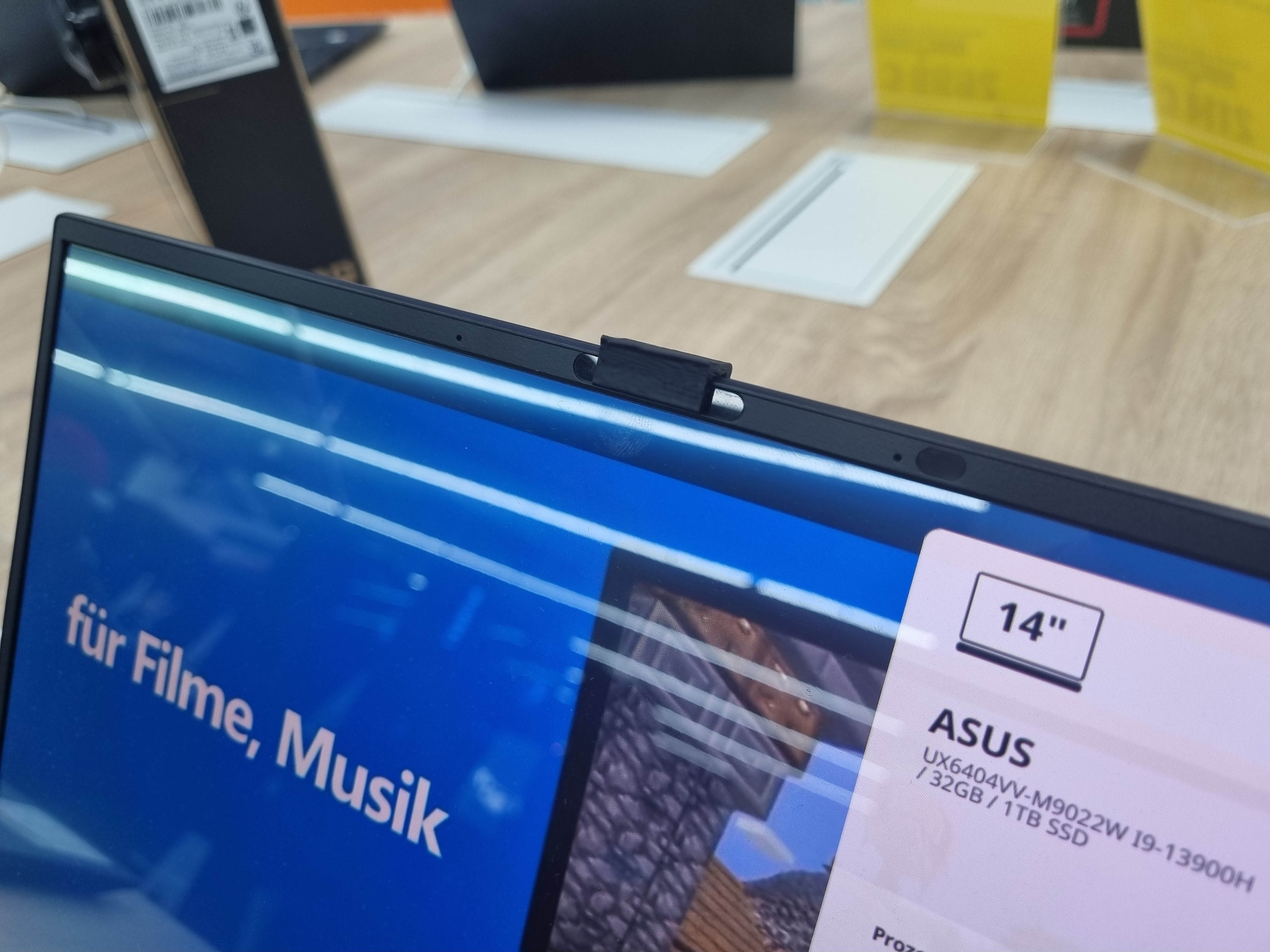 ASUS Zenbook Pro 14 Oled 14,5'' UX6404VV CAMERA COVER - No Glue, Just ...