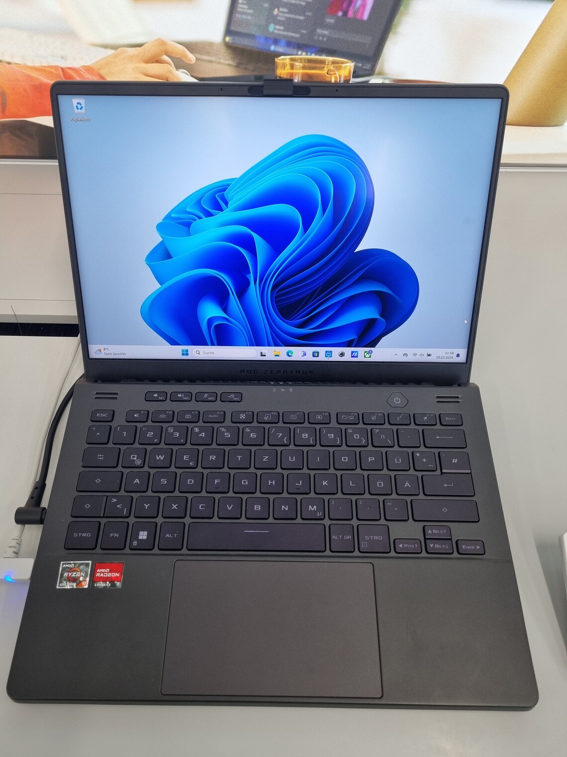 Asus ROG Zephyrus G14 GA402RJ CAMERA COVER - No Glue, Just Plug and ...