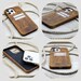 Full Grain Leather Phone Case, Camel Phone Cover, iPhone 14, 13, 12, 11 ...