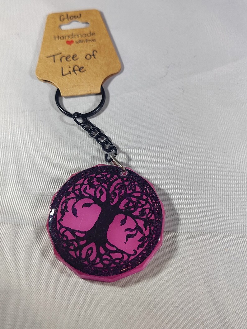 Tree of Life Keychain - Etsy