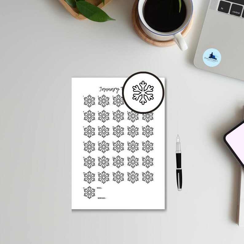 2025 January Tracker Coloring Pages Bundle: Mood, Exercise, and Habit ...