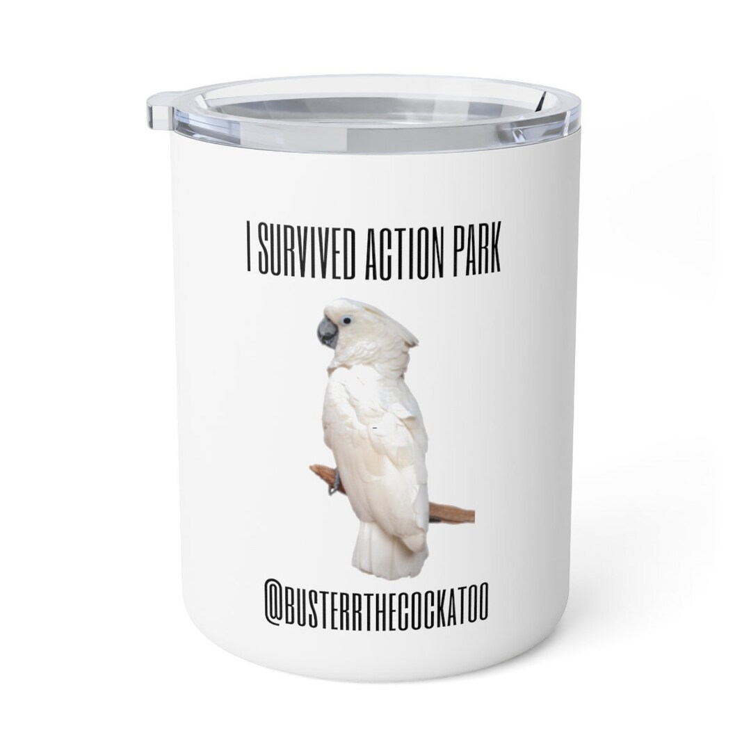 Buster The Cockatoo Insulated Coffee Mug 10oz Etsy