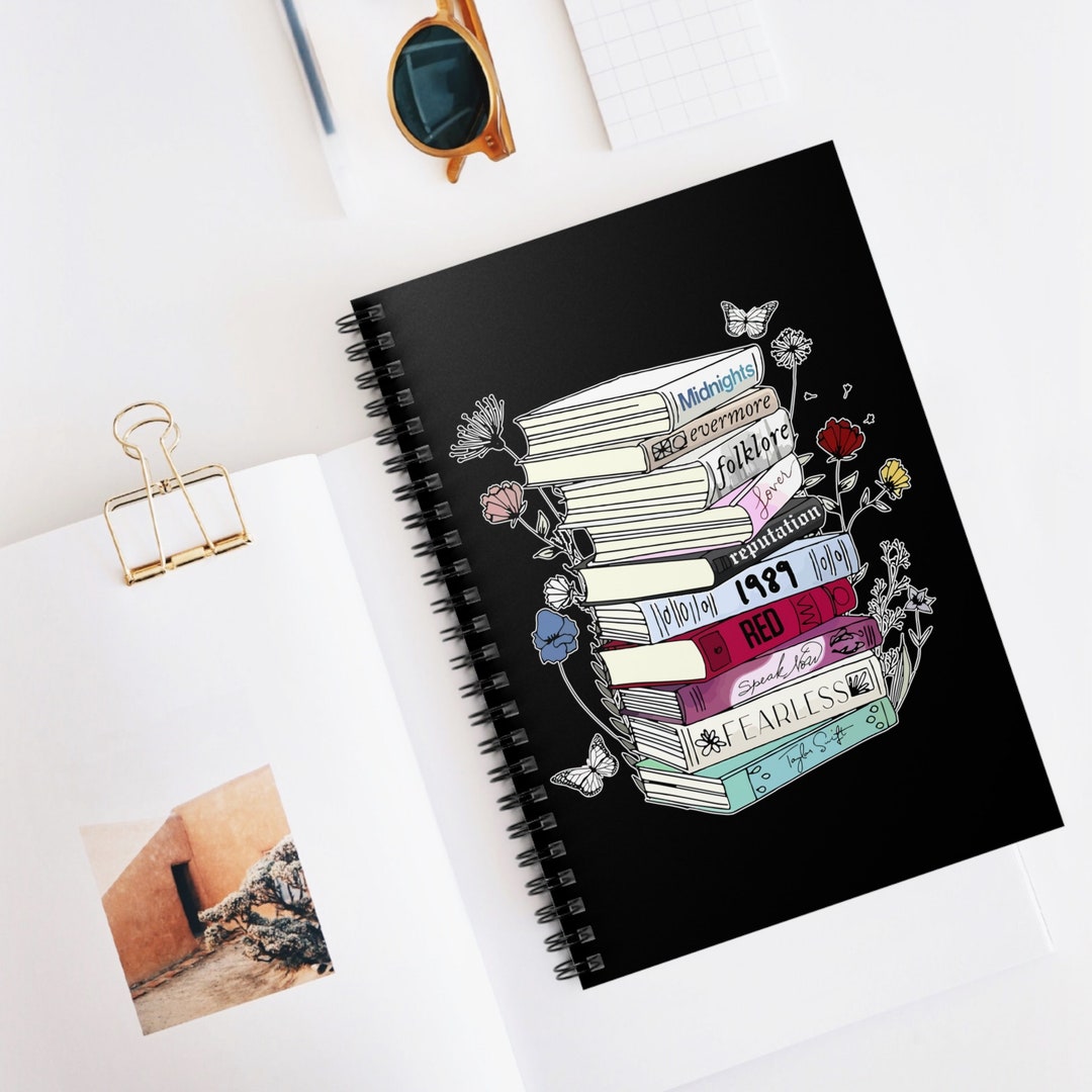 Taylor Swift Spiral Notebook Journal - Etsy