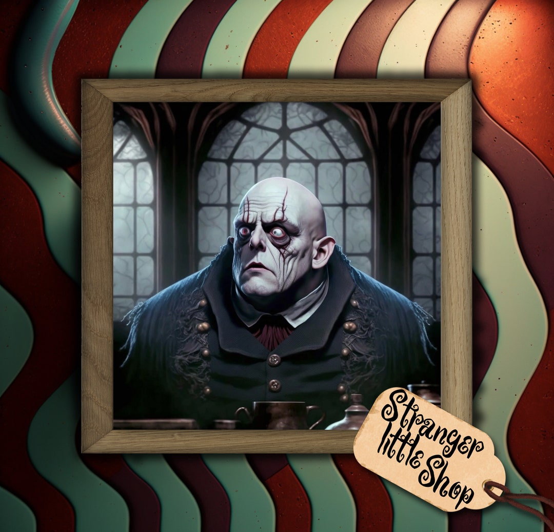 Fester Addams Digital Art - Etsy
