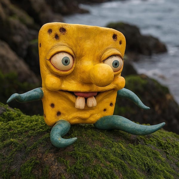 Spongebob Realistic - Etsy