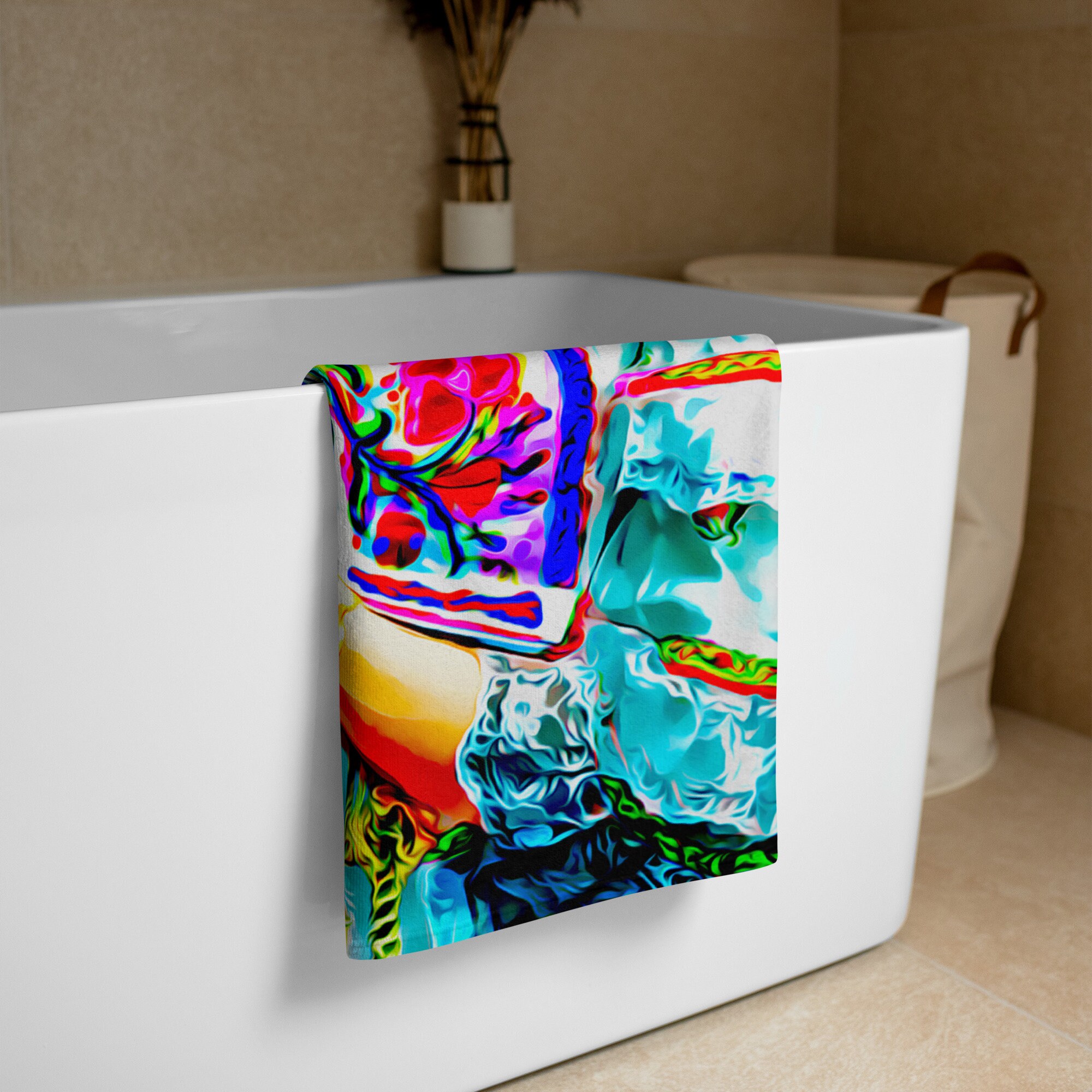 Pollera Towel, Panama Canal Zone, Zonians, Panama, Panama Canal - Etsy