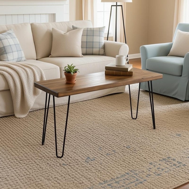 Long Skinny Coffee Table - Etsy