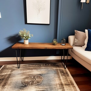 Narrow Coffee Table | Small Coffee Table | Rustic Coffee Table | Small ...