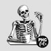 Skeleton Drinking Coffee Svg, Skeleton Drinks Coffee Svg, Skull ...
