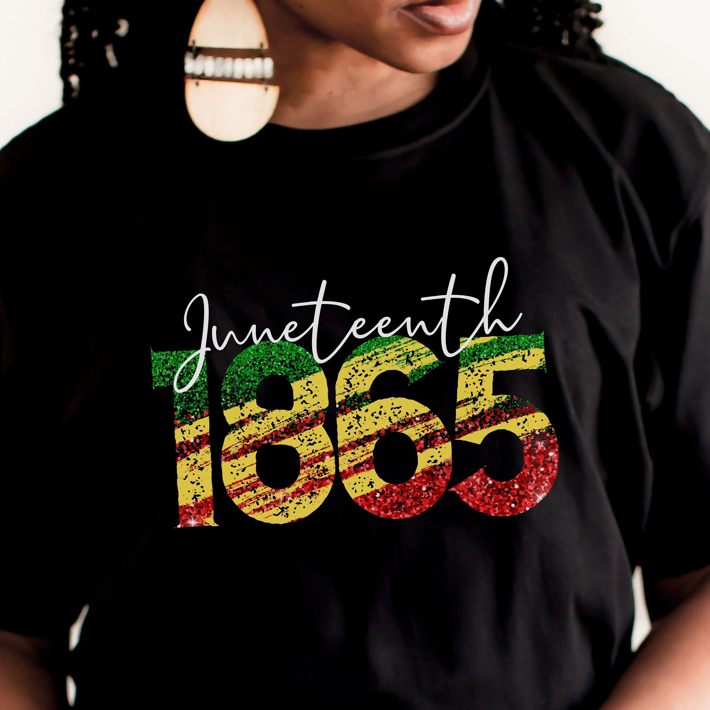 1865 Png, Juneteenth Png, Glitter Png, Black History Png, Juneteenth ...