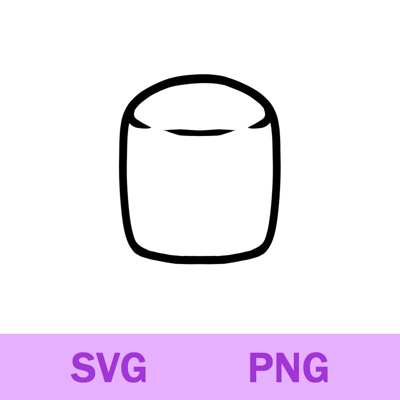 Marshmallow Svg - Etsy