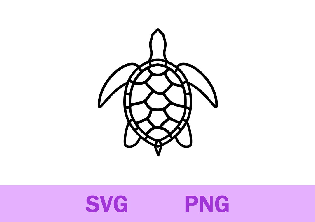 Turtle Svg Png, Sea Turtle Svg Png, Turtle Clipart, Cricut Silhouette ...