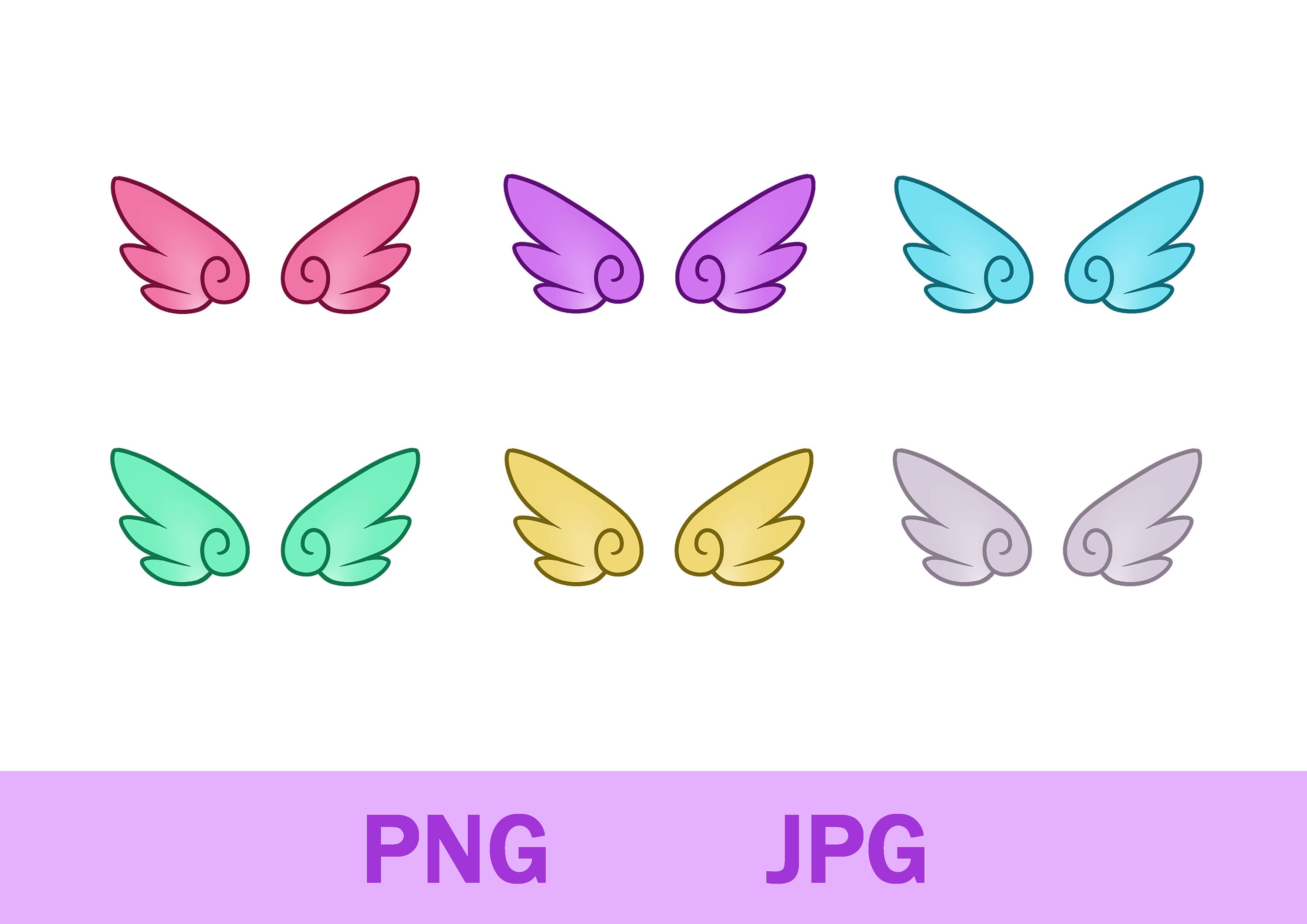 Cute Angel Wings Png
