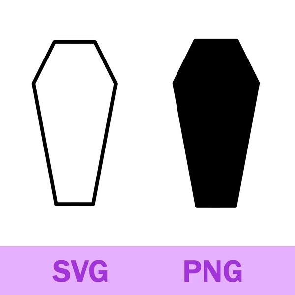 Coffin Svg - Etsy