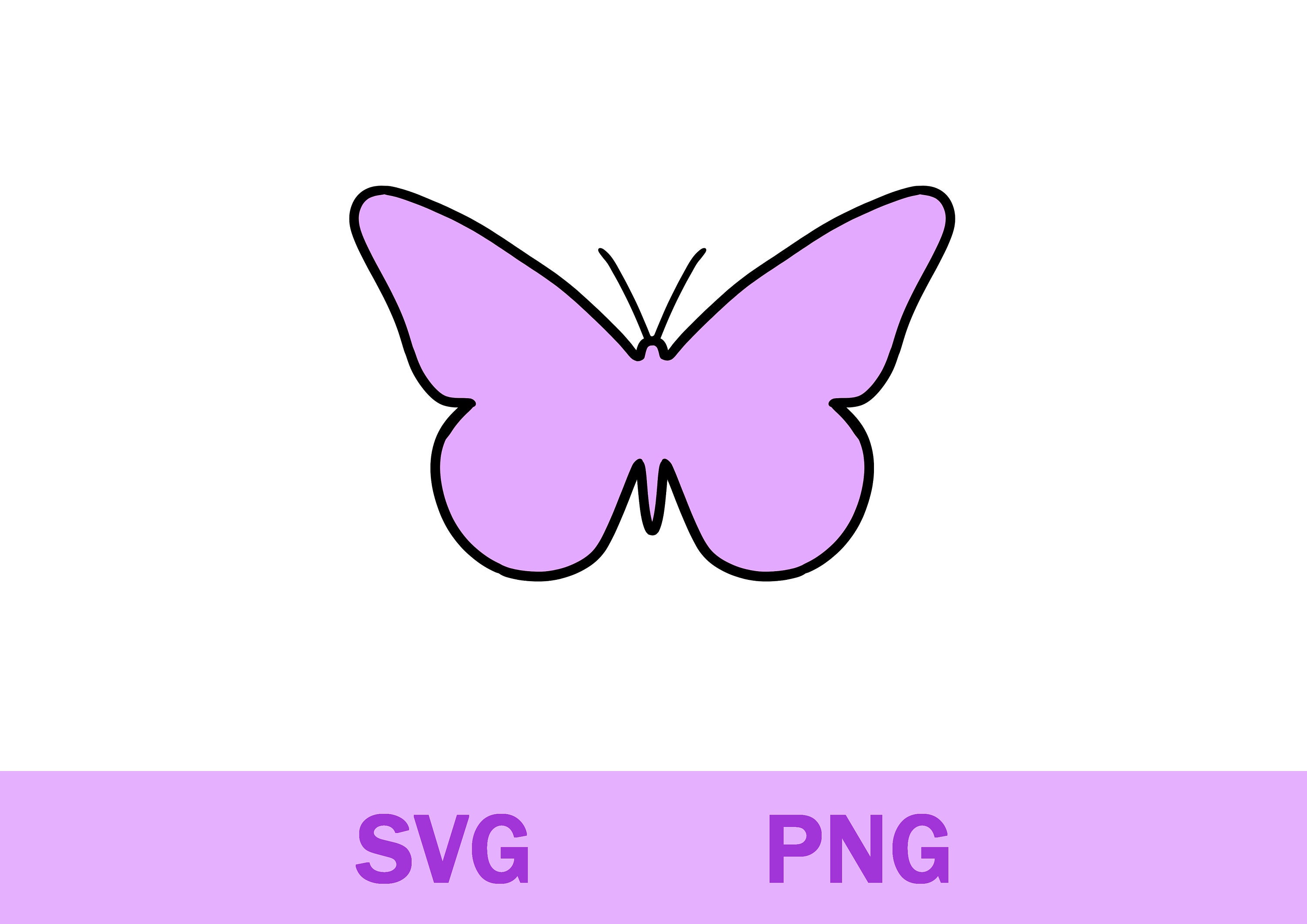 Simple Butterfly Clipart