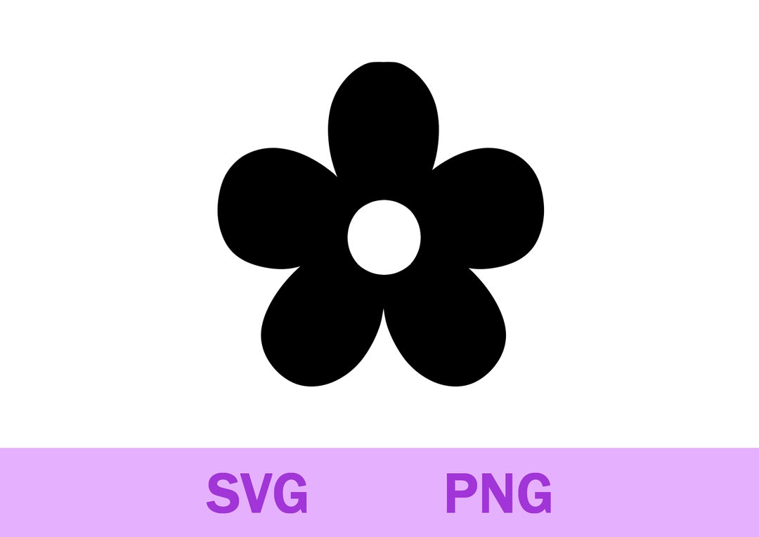 Retro Flower Svg Png Flower Svg Png Retro Flower Clipart - Etsy