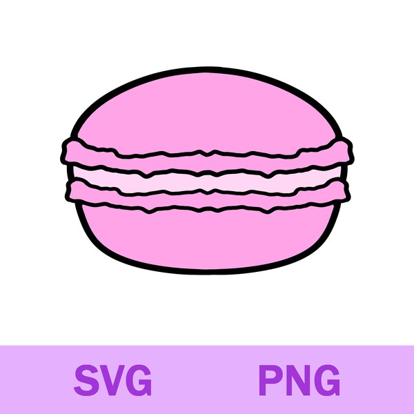 Macaron Svg - Etsy UK