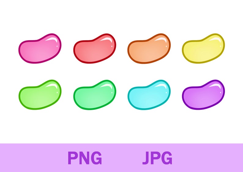 Jelly Bean Png Jpg, Candy Png Jpg, Jelly Bean Clipart, Png File for ...