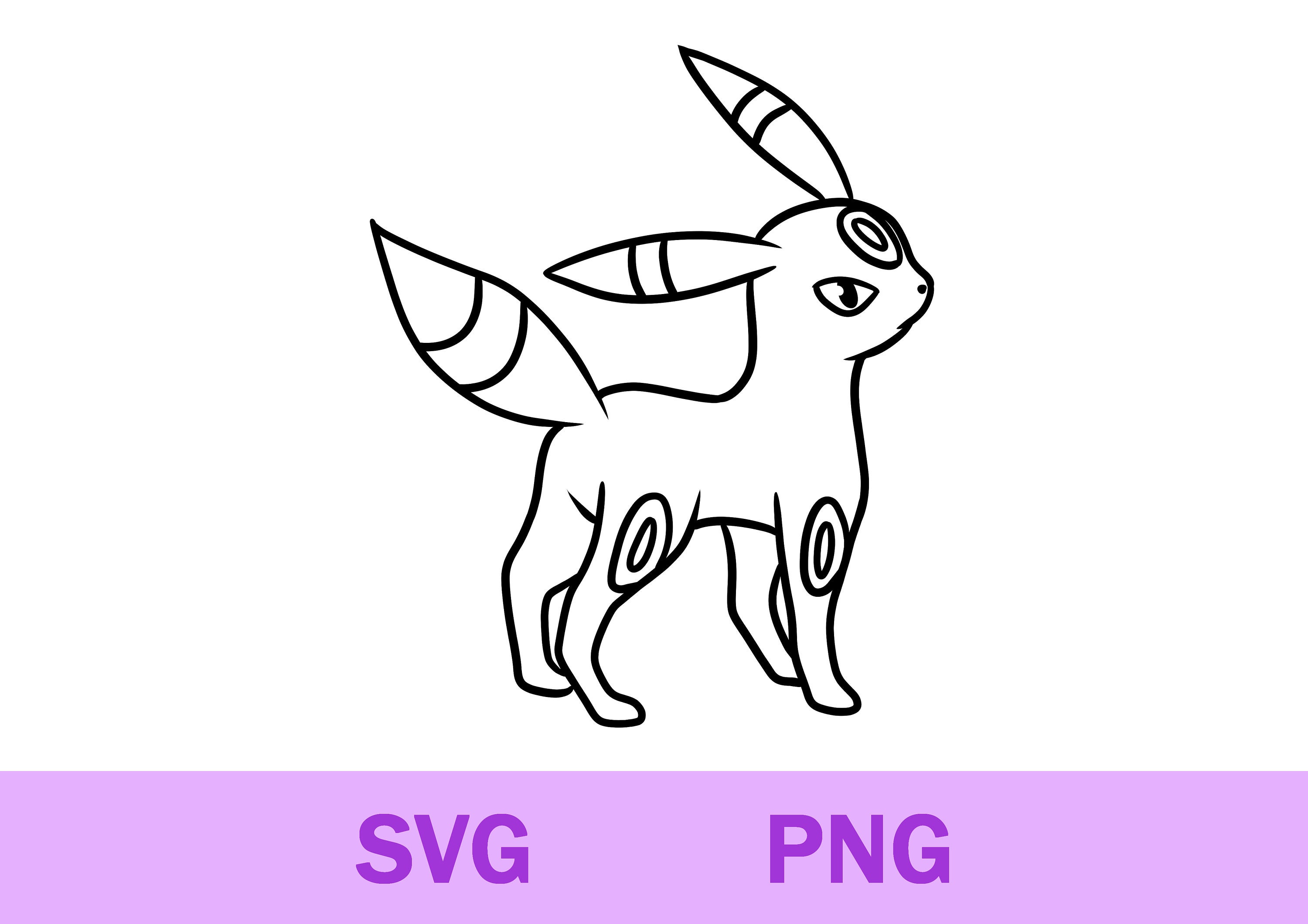 Umbreon Svg