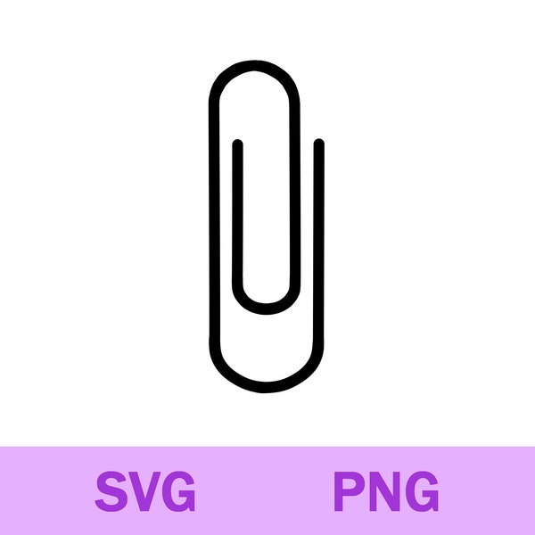 Paperclip Png - Etsy