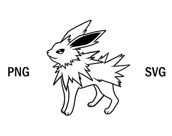 Jolteon Svg - Etsy