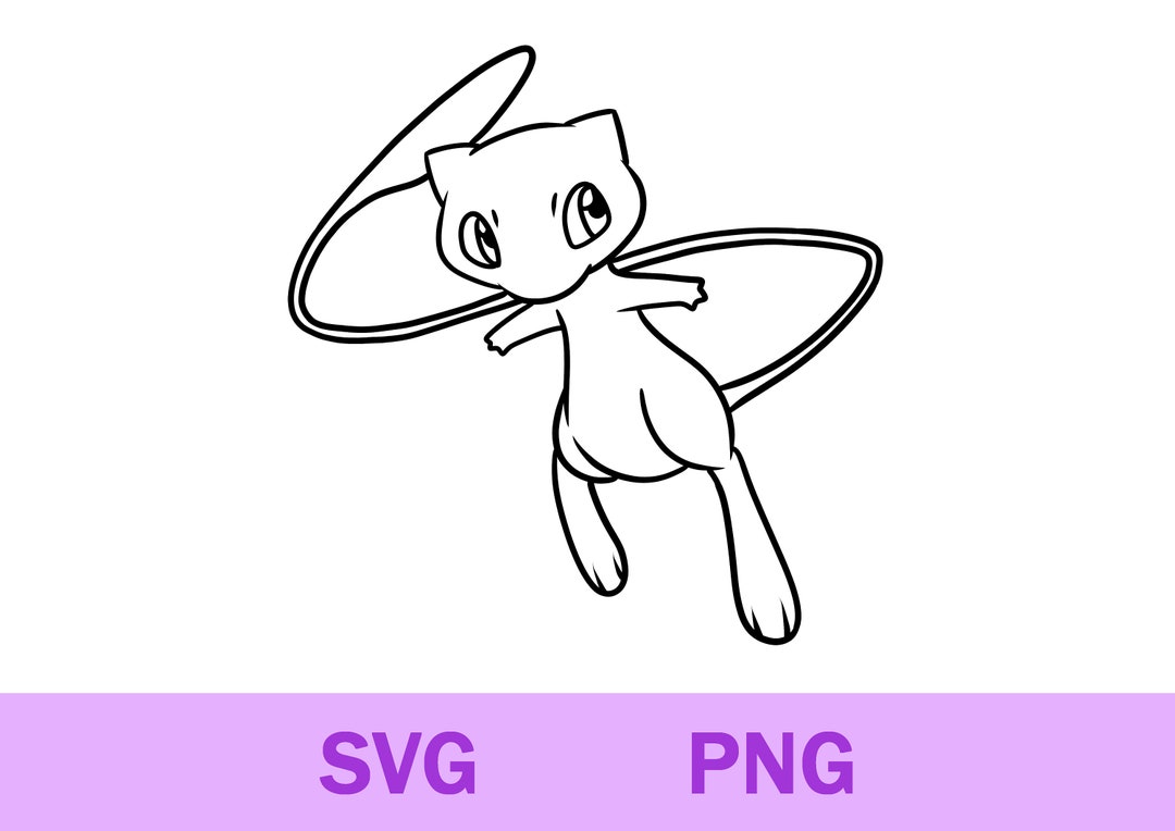 Pokemon Mew Svg Png Pokemon Svg Png Pokemon Mew Clipart - Etsy Ireland