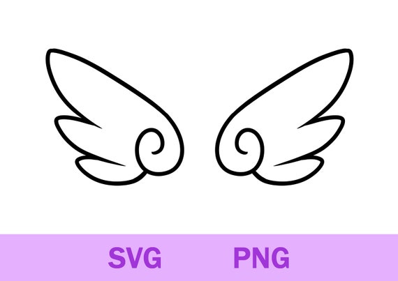 Cute Angel Wings Clipart