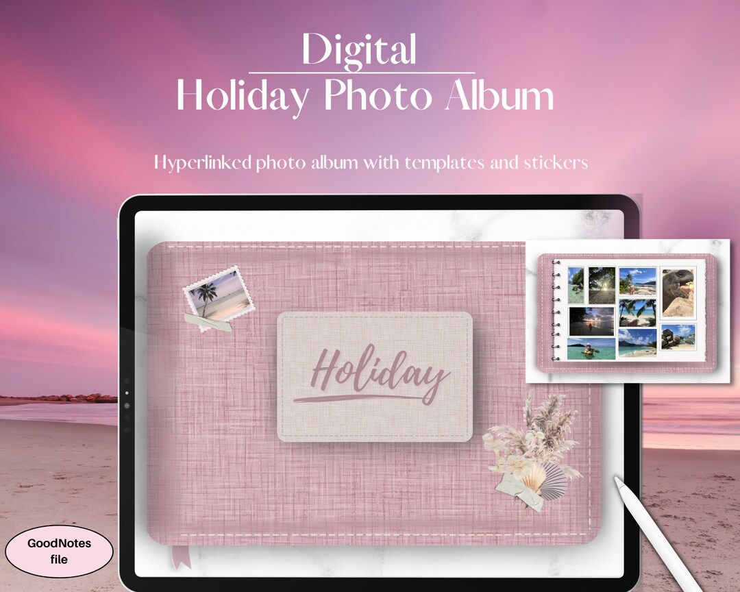 Holiday Photo Book L Digital Photo Book L Memory Planner L Travel Photo ...