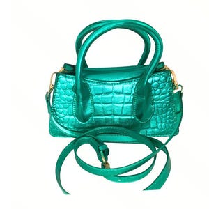 Mini Teal Purse - Etsy