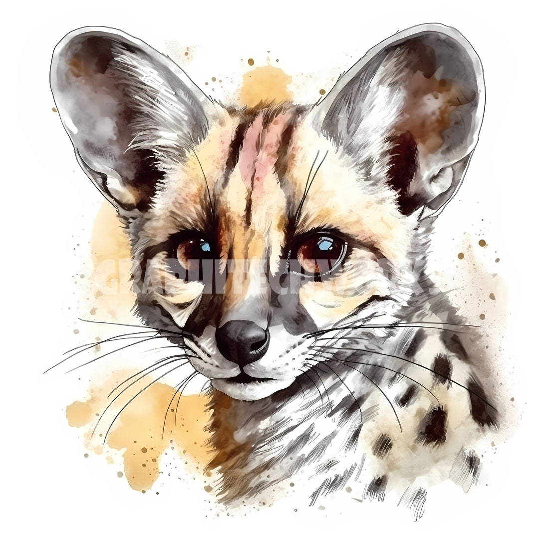 Genet Clipart 12 High Quality JPG Digital Download Card Making, Digital ...