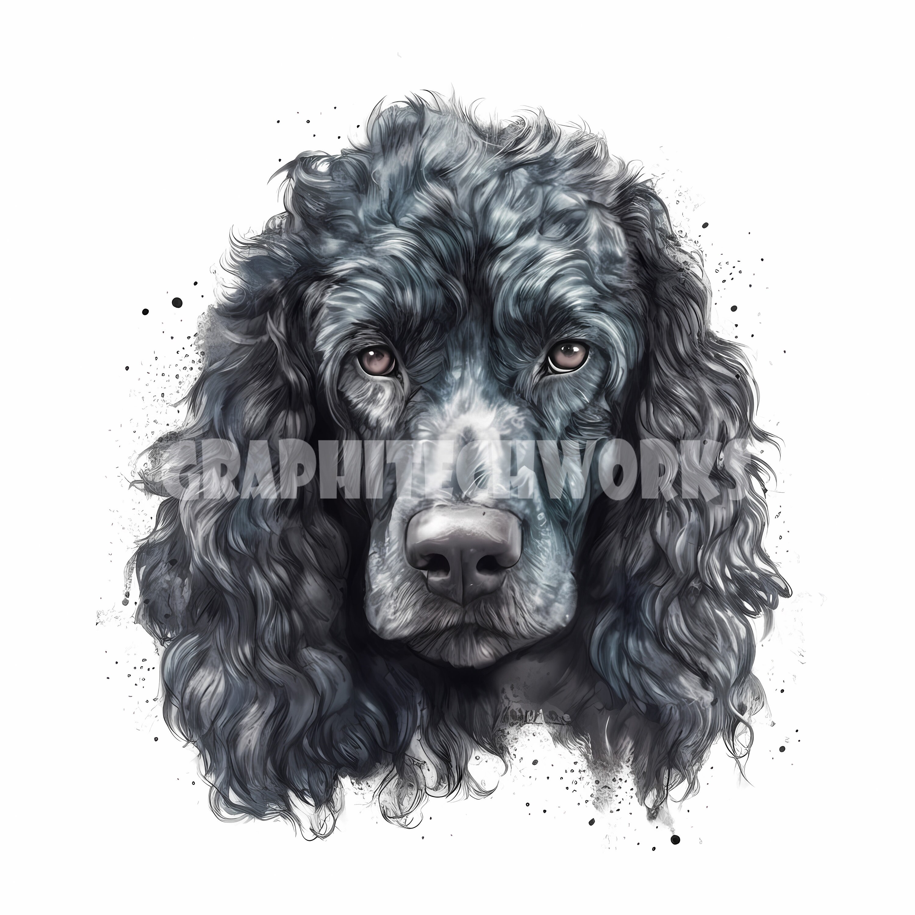 Black Poodle Clipart 12 High Quality JPG Digital Download - Etsy