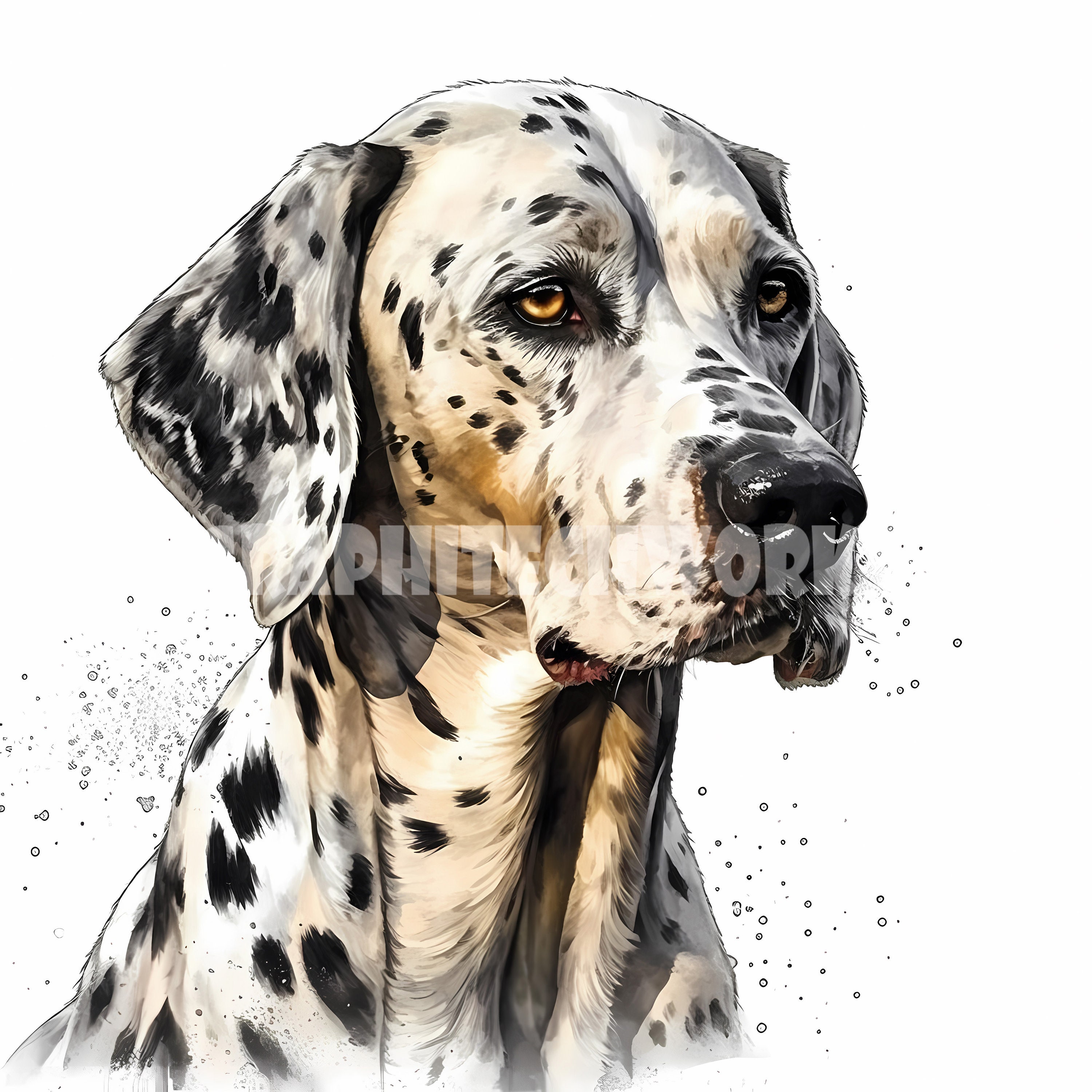 Dalmatian Clipart 12 High Quality JPG Digital Download - Etsy