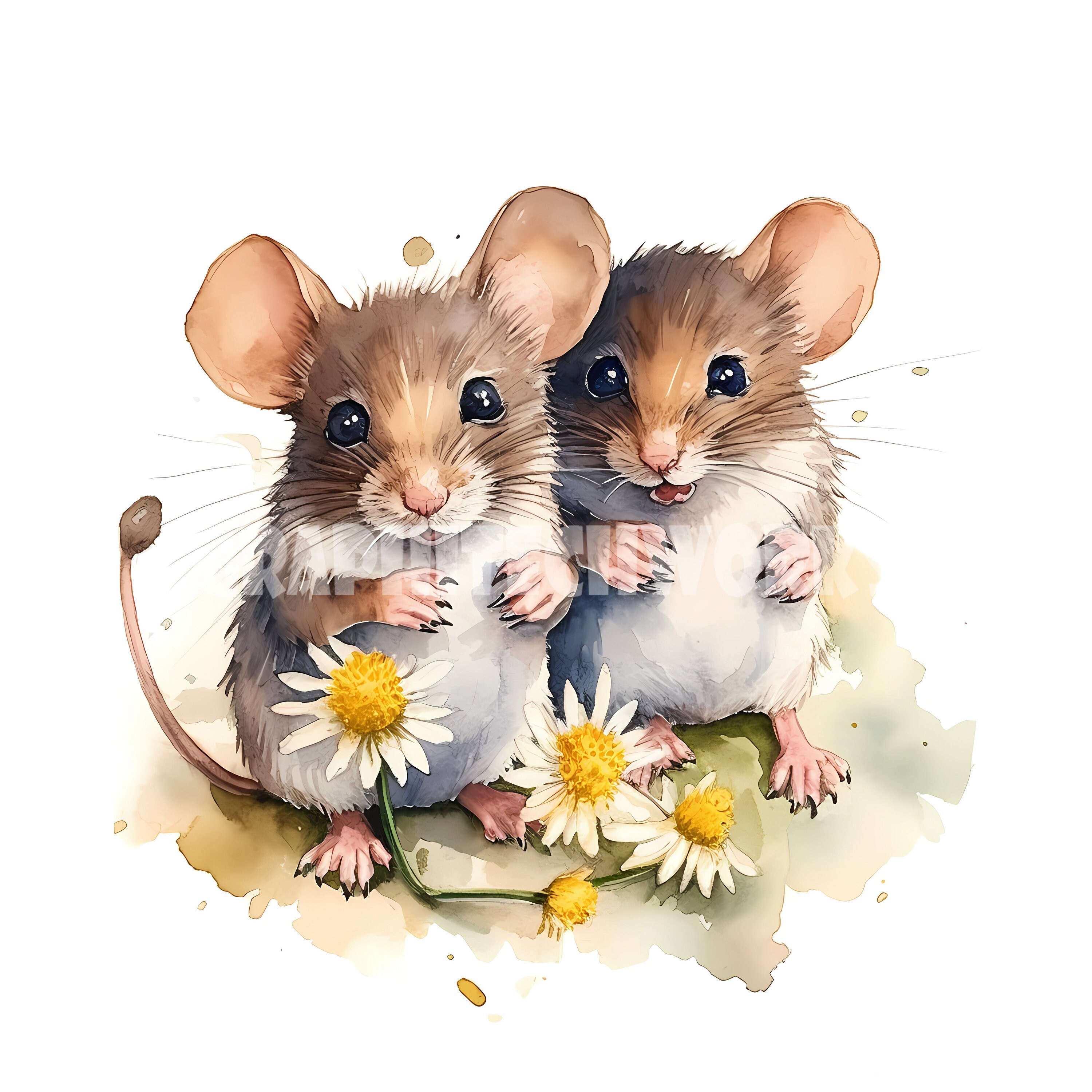 Mouse Clipart 12 Unique High Quality Jpgs Digital Download card Making ...
