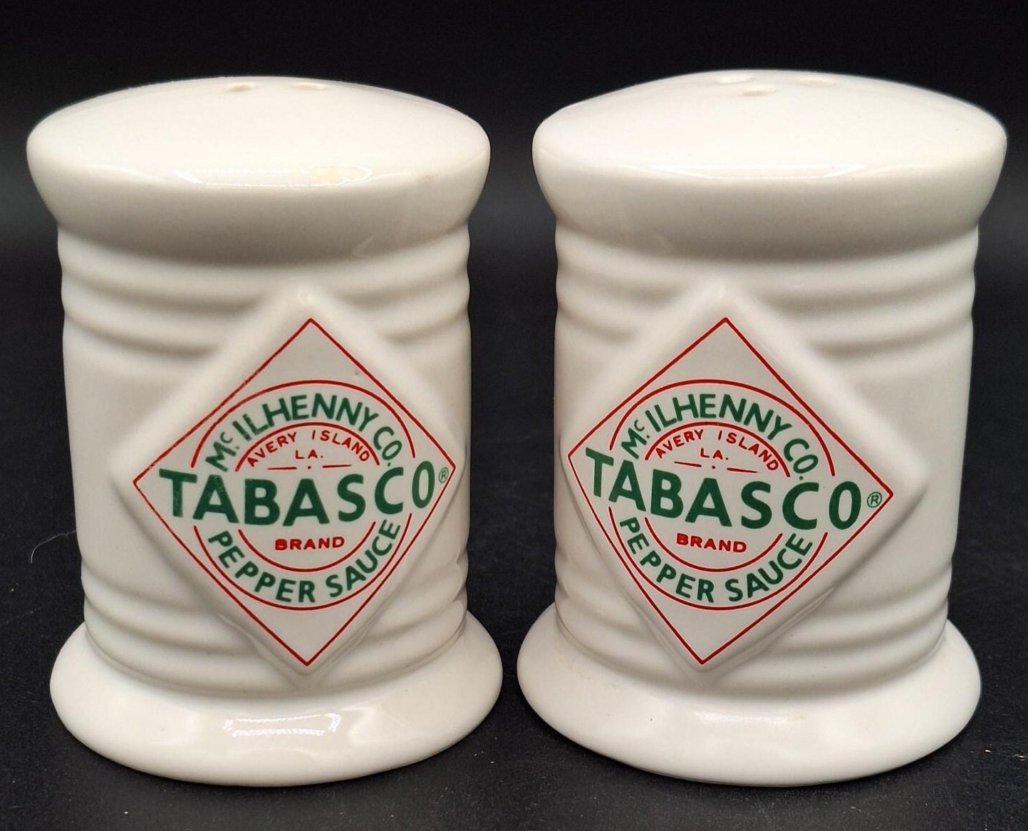 Tabasco Ceramic Bottle Holder Mcilhenny Co Pepper Sauce Holders and ...